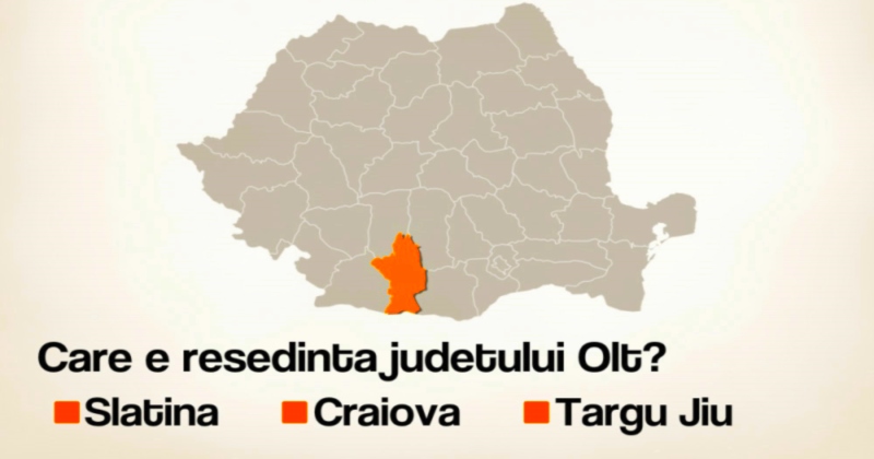 Testul reședințelor de județ din România | Unica.ro