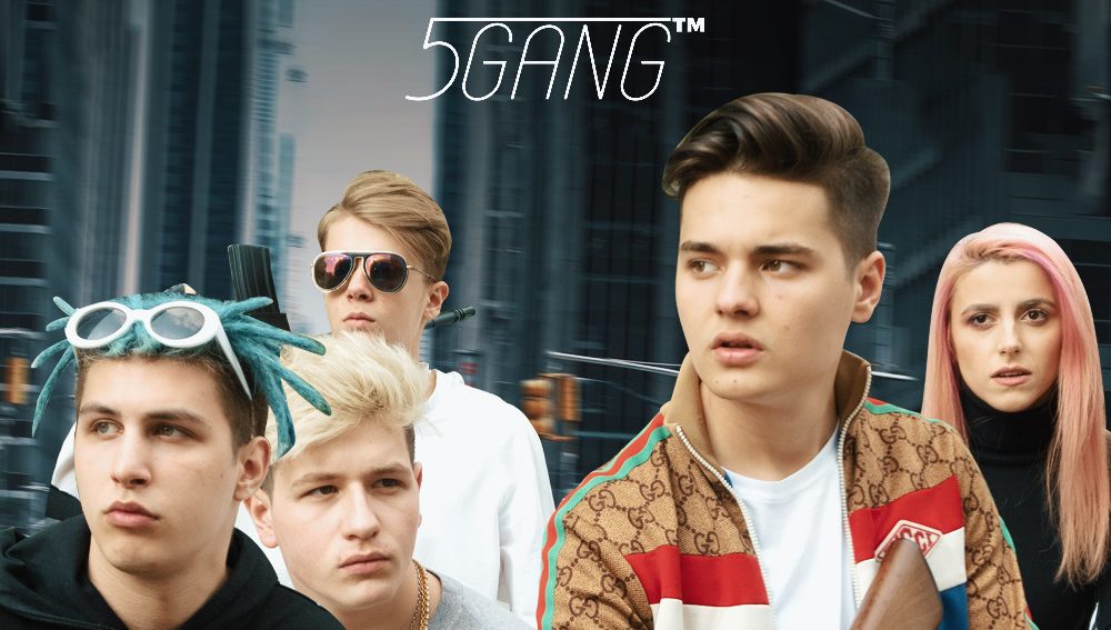 Când apare filmul cu povestea 5Gang realizat de Selly și colegii lui ...