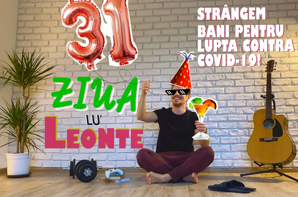 Andrei Leonte face un teledon contra COVID-19 de ziua lui de naștere | Unica.ro