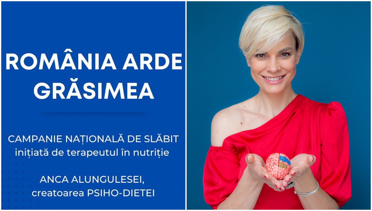 Anca Alungulesei începe campania națională de slăbit „ROMÂNIA ARDE ...