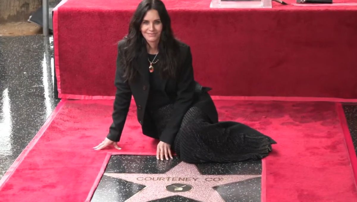 Courteney Cox a primit o stea pe Hollywood Walk of Fame. Mesajul ...