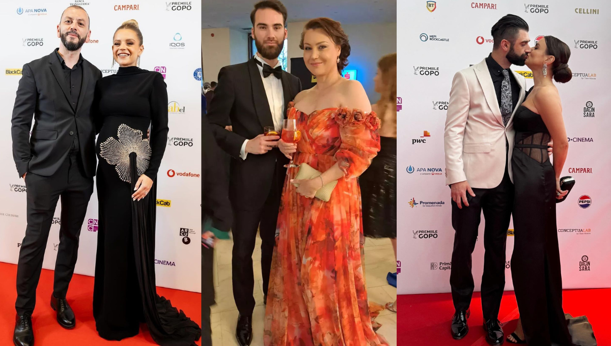 Cele mai frumoase cupluri de la Premiile Gopo 2024! Daniela Nane şi ...