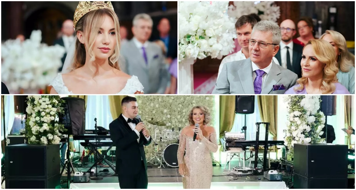 Fiul cel mare al Gabrielei Firea s-a căsătorit într-un cadru regal. Cum ...