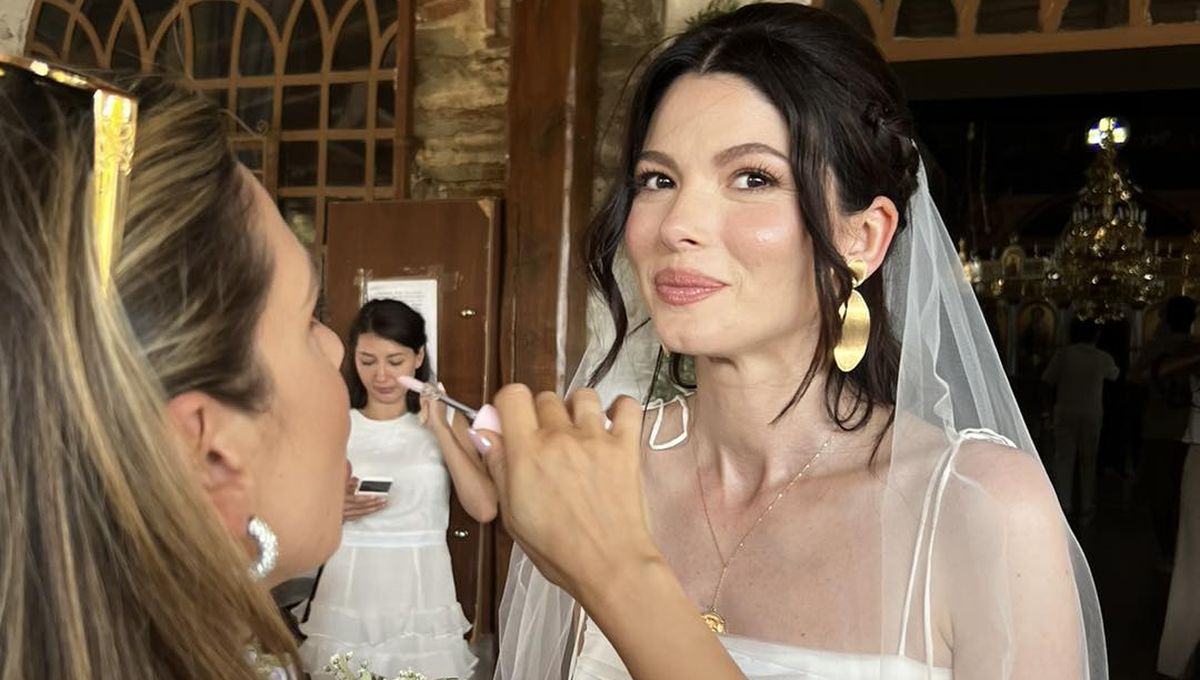 Anca Lungu s-a măritat în secret cu Harry Arampatzis, în Grecia ...