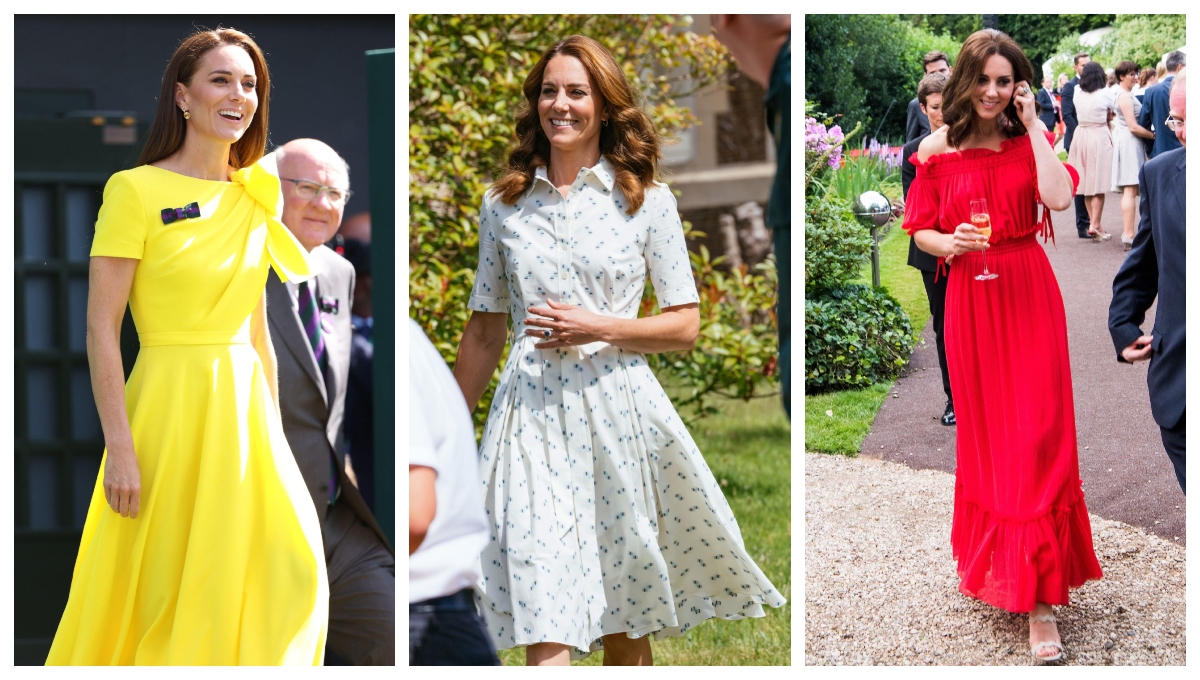 Cele mai frumoase rochii de vară purtate de Kate Middleton. Cum a ales ...