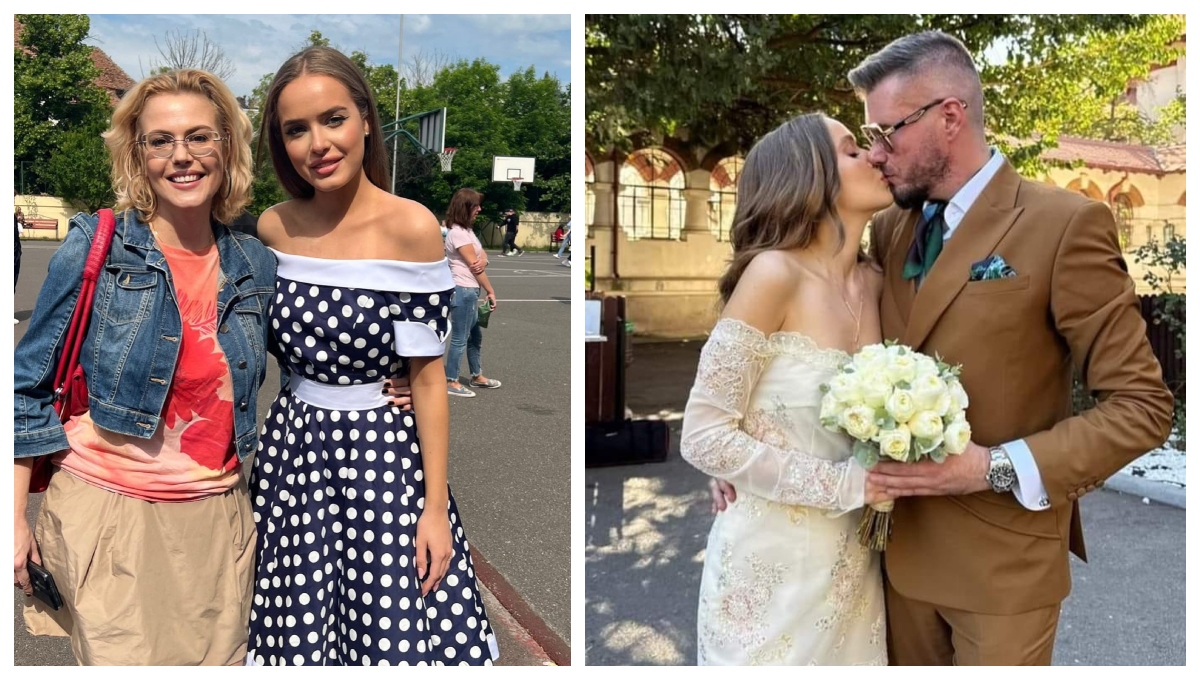 Mara Boglea, prima imagine cu fiul ei și al lui Virgil Boglea, Carol ...