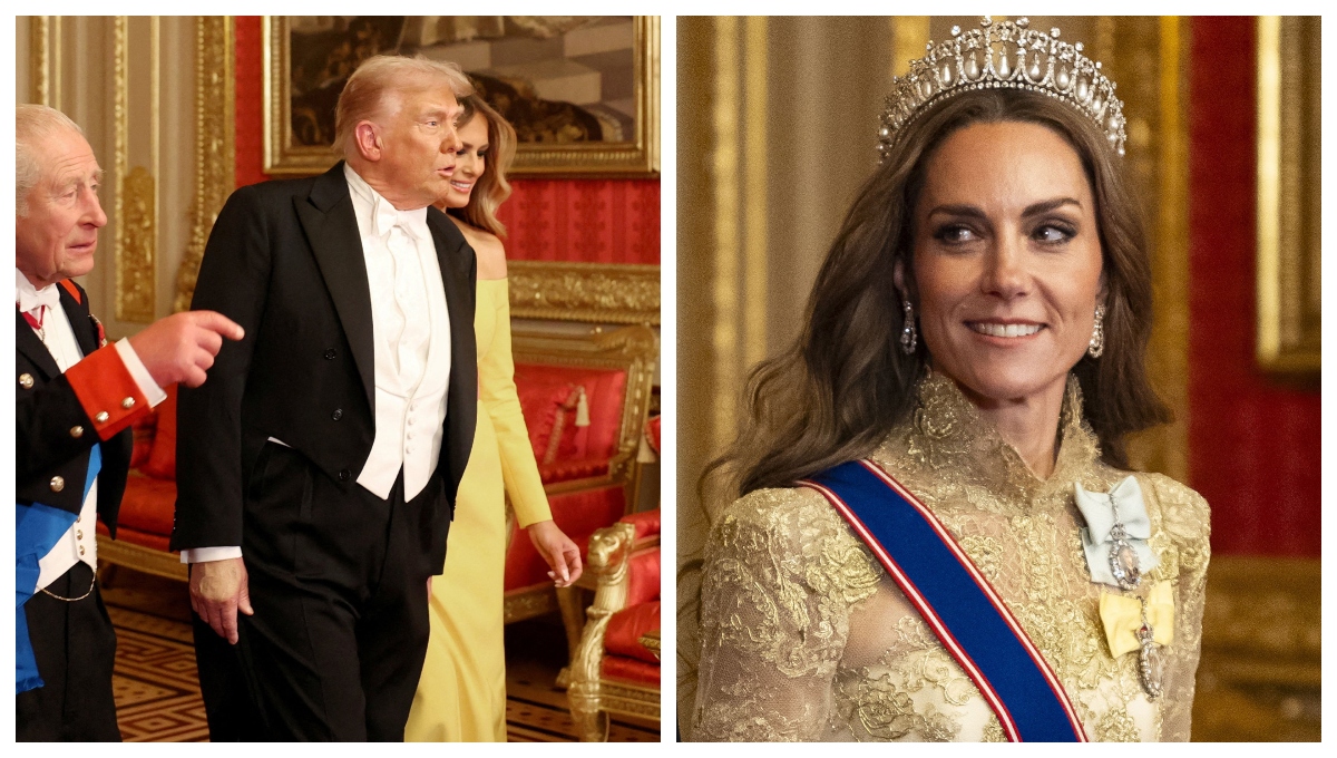 Kate Middleton, lecție de eleganță la întâlnirea cu Melania și Donald ...